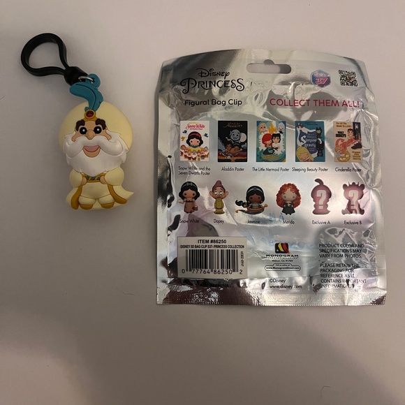 monogram | Toys | Disney Princess Figural Bag Clip Series 37 3 Inch ...